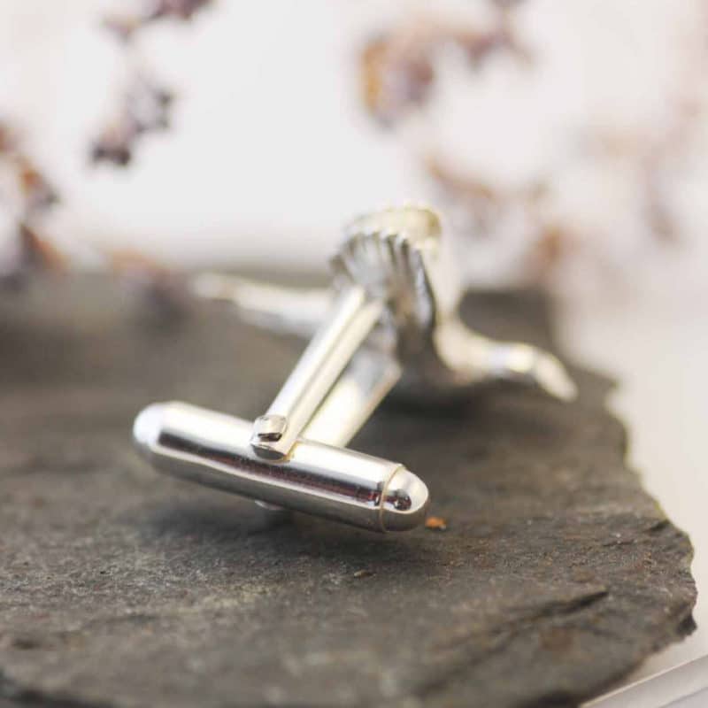 Pheasant Cufflinks - Heather Scott Jewellery