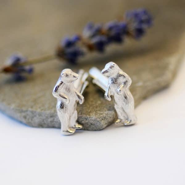 Hare Cufflinks - Heather Scott Jewellery