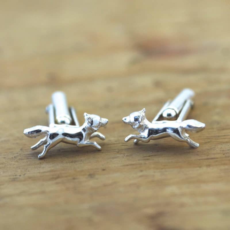 Fox Cufflinks - Heather Scott Jewellery