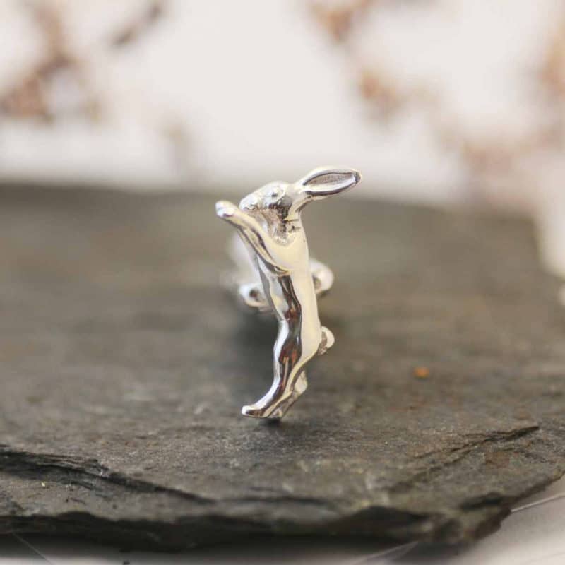 Hare Cufflinks - Heather Scott Jewellery