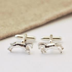Hare Cufflinks - Heather Scott Jewellery
